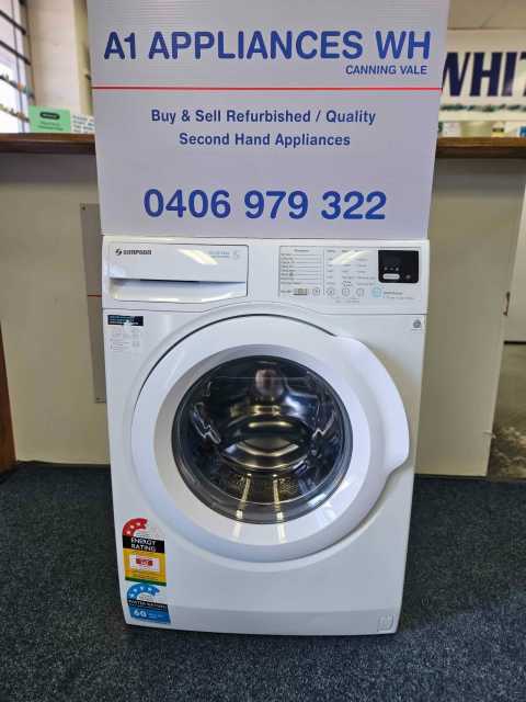 Simpson 7KG Front Load Washer / SWF7025EQWA - Washing Machines & Dryers ...