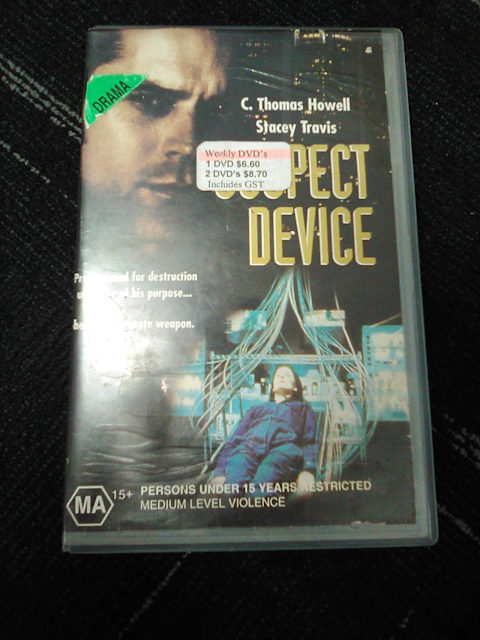 SUSPECT DEVICE ENTCORP VHS PAL EX-RENTAL BIG BOX VIDEO TAPE - CDs ...