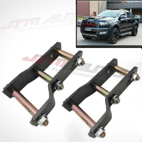 Rear Leaf Alloy Spring 2 Inch Lift Shackle Ford Ranger PX******2022 ...