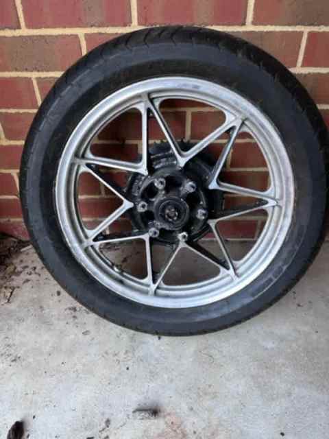 Honda CB750 Henry Abe aftermarket motorcycle rear wheel | Motorcycle ...