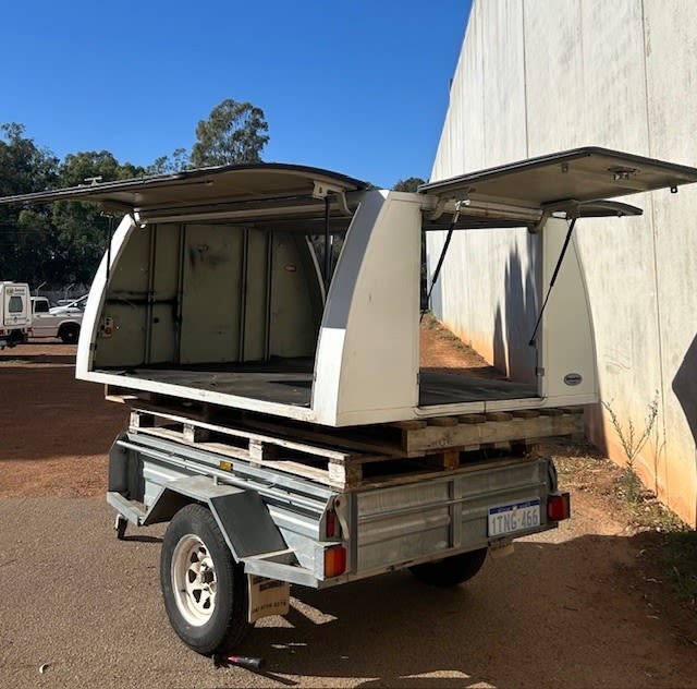 Ute canopy Tool box, tray mount | Other Parts & Accessories | Gumtree ...
