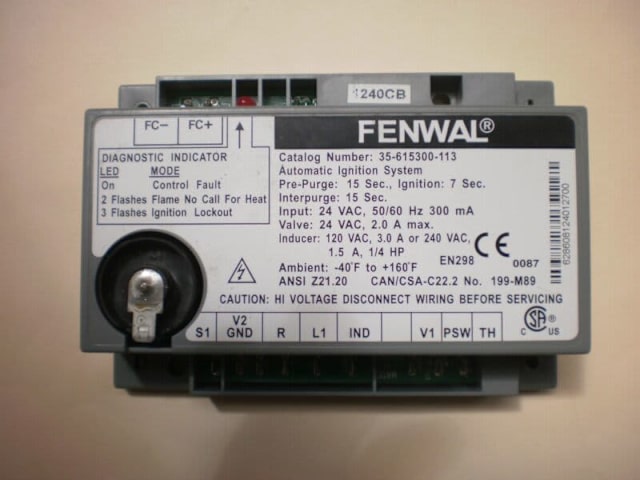 BRAEMAR-PYROX-BRIVIS-VULCAN DUCTED HEATER IGNITION CONTROL - Air ...