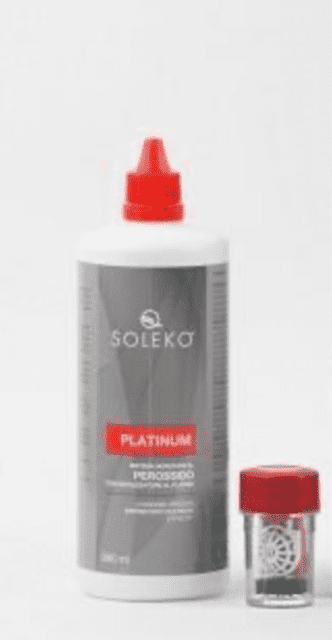 Menicon Soleko Platinum Hydrogen Peroxide Solution-Ortho K contacts ...