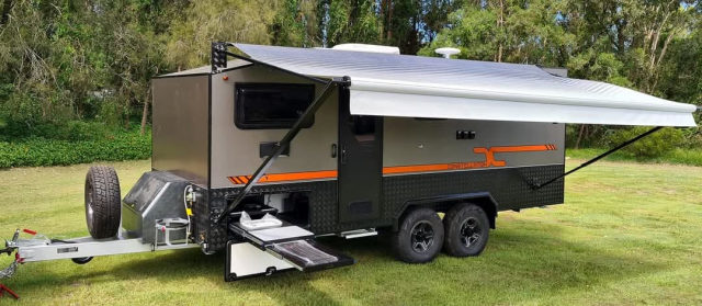 AUSTRALIAN MADE Custom Toy Haulers and Caravans from $19950 | Trailers ...
