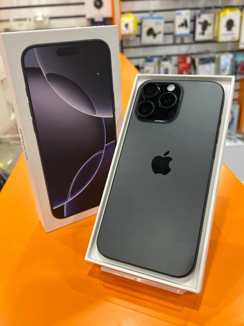 iPhone 16 Pro Max 512GB Black Titanium As New Box With Apple Warranty ...