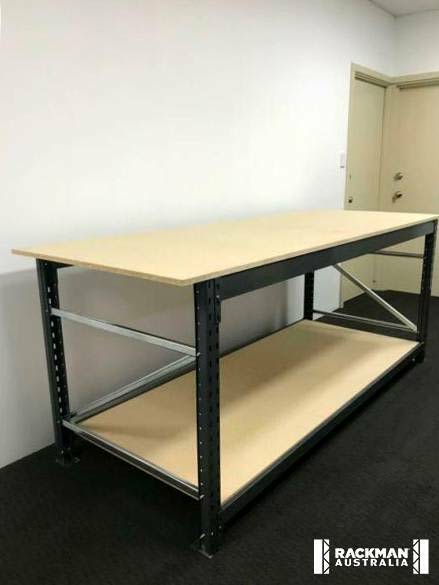 Rackman Longspan Workbench with Flush Top from $180 - SA - Tool Storage ...