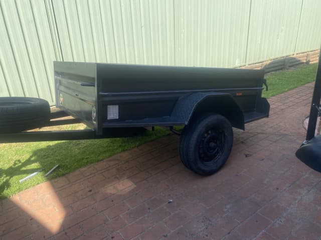 12/2021 MODEL 7x4 HEAVY DUTY BOX TRAILER WITH HIGH SIDES | Trailers ...