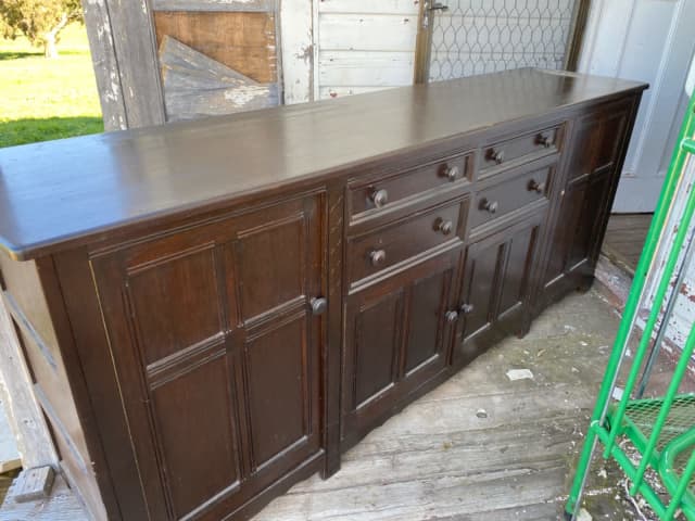 Oak sideboard tv cabinet | Cabinets | Gumtree Australia Young Area ...