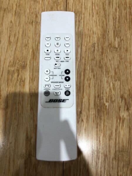 Bose Model RC-25 Remote Control For Lifestyles 8/12/20/25/30 System ...