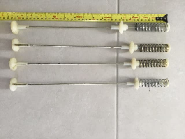 Caravan washing machine suspension rods set of 4 | Caravan & Campervan ...