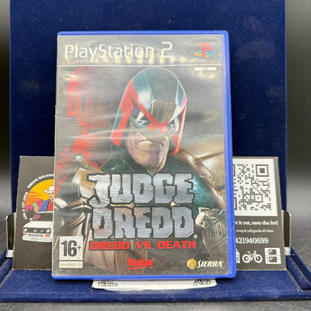Sony PlayStation 2 Judge Dredd - Dredd Vs. Death - PAL 16+ 2 Player ...