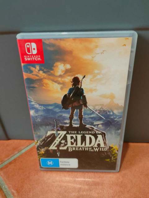 The Legend Of Zelda Breath Of The Wild Nintendo Switch Game - Nintendo ...