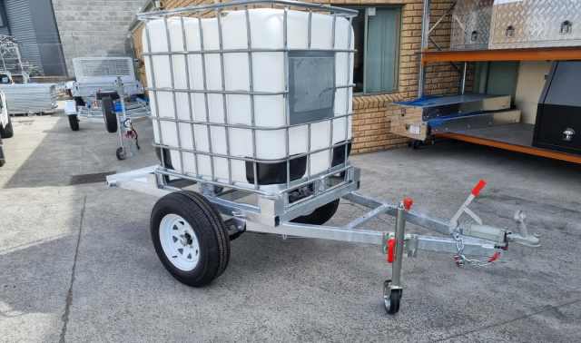 Galvanised Fire Fighting Trailer with Free Recycled 1000lt IBC Tank | Trailers | Gumtree ...