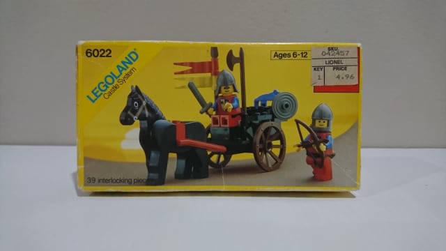 Lego 6022 Castle Vintage - Lion Knights Horse Cart - Brand New -1984 ...