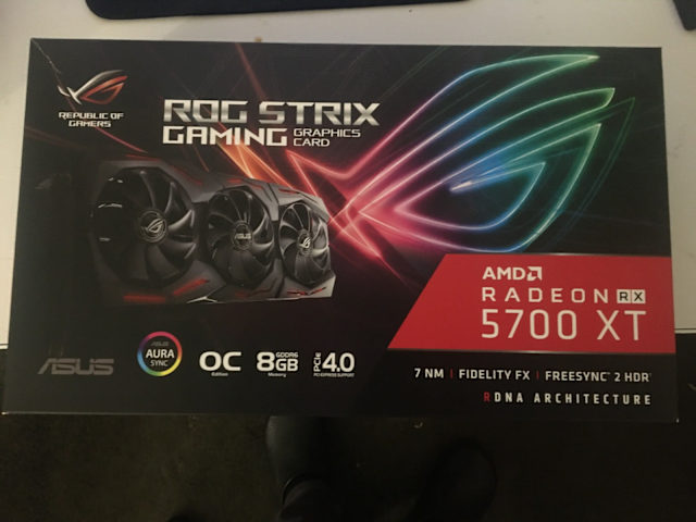 Asus Radeon Strix 5700XT 8gb Graphics Card - Components in Perth WA ...