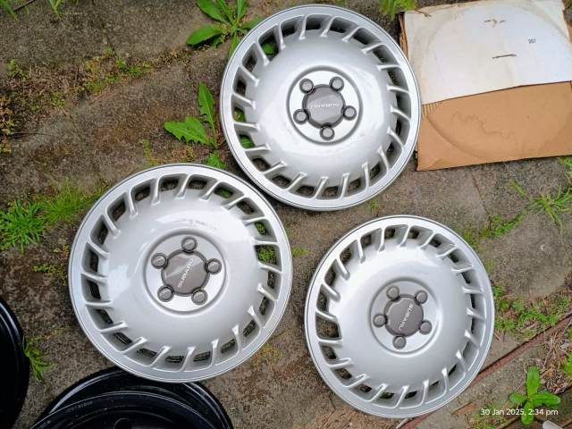 3 x wheels rims with Subaru Hub Caps Covers 14 x 5 1/2 | Wheels, Tyres ...