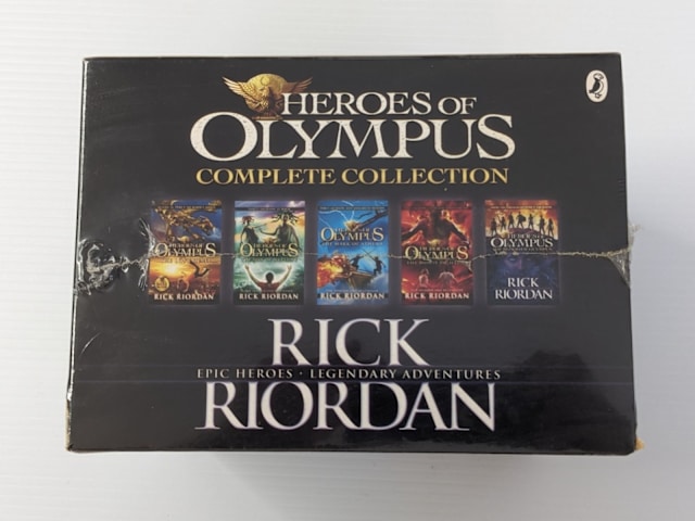 NEW Heroes Of Olympus Complete Collection, Box Set, Rick Riordan ...