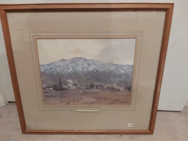 CAMPBELL Robert Richmond (*****1972) water colour painting 1962 | Art ...