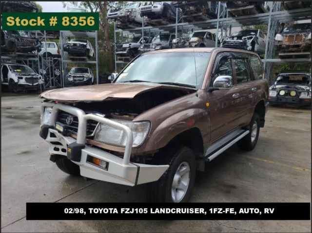 Dismantling 1998 Toyota FZJ105 Landcruiser 1FZ-FE Automatic RV 8356 ...