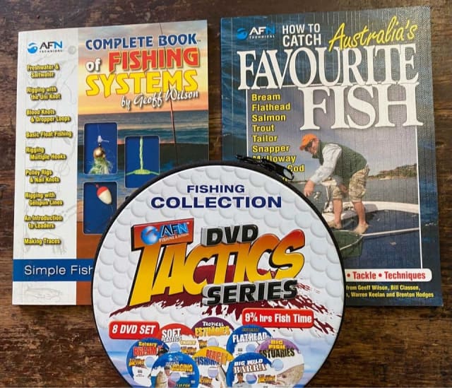 Fishing Collection AFN Tactics Series 8 DVD Set Trout Beach Plastics ...