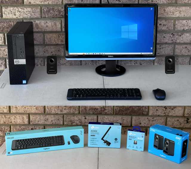 DELL *7050 *CORE i3 *32GB RAM *256GB SSD *1TB HD *NVIDIA GRAPHICS CARD ...