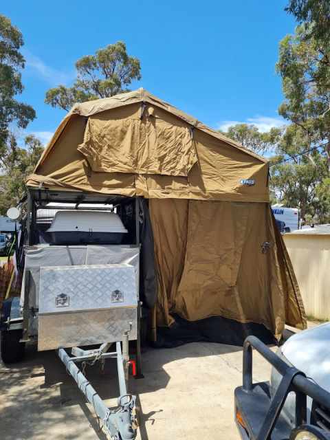 6x4 off road roof top caged camper trailer | Camper Trailers | Gumtree ...