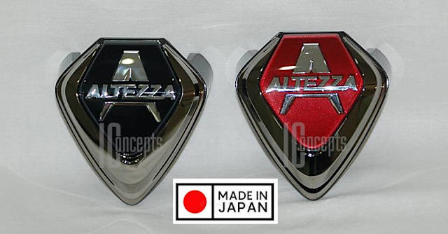 NEW GENUINE JDM Altezza Grille Emblem (Black) for Lexus IS200 IS300 ...