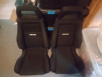 Recaro Seats Black Fishnet Headrests (Pair) BRAND NEW | Other Parts ...