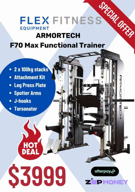 JULY SALE $1000 OFF! Armortech F70 Smith Machine Functional Trainer ...
