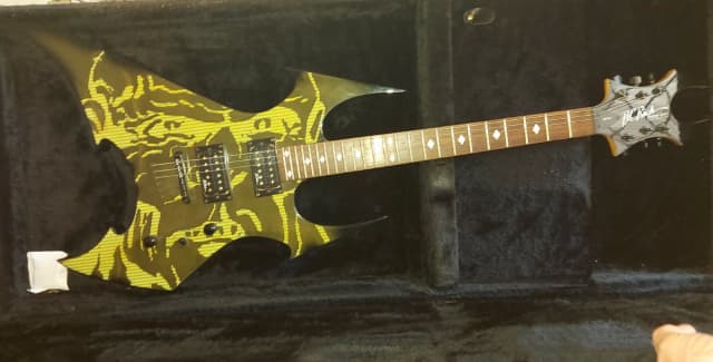 BC Rich Electric Guitar Body Art Boris Beast Green 2003 Limited Editio ...