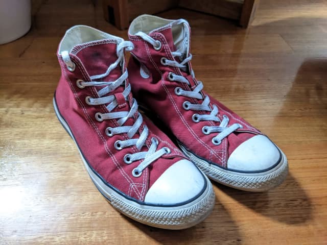 Converse Red Chuck Taylor All Stars Men 10 | Men's Shoes | Gumtree ...