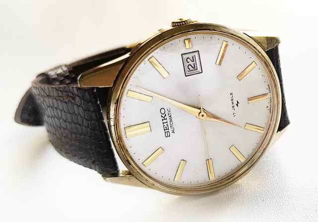 Vintage Seiko******2000 - Gold Plated Automatic Wind Gents Watch-1960s ...