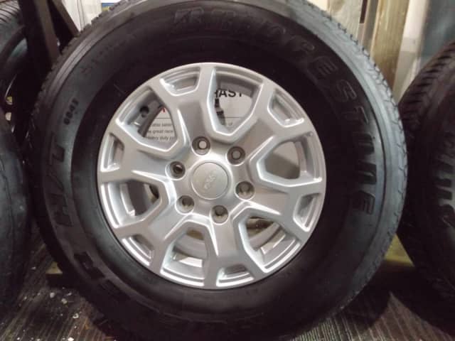 FORD RANGER RIMS AND TYRES 16 X 4 plus STEEL RIM SPARE WITH NEW TYRE ...