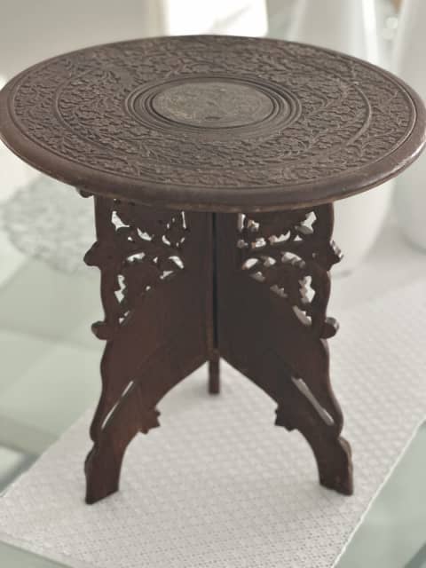 Small Vintage Wooden Table - date unknown - Antiques in Darch WA ...