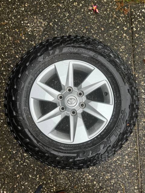 Prado 150 factory rims and Falcon tyres | Wheels, Tyres & Rims ...