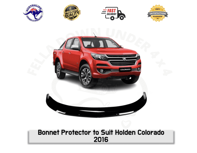 Bonnet Protector Hood Guard Bug Deflector HOLDEN COLORADO******2020 ...