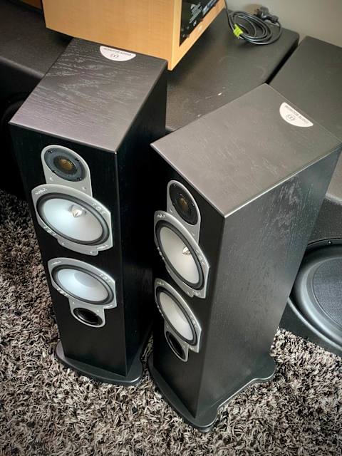Monitor Audio Silver RS6 Floorstanding Speaker Pair. - Speakers in ...