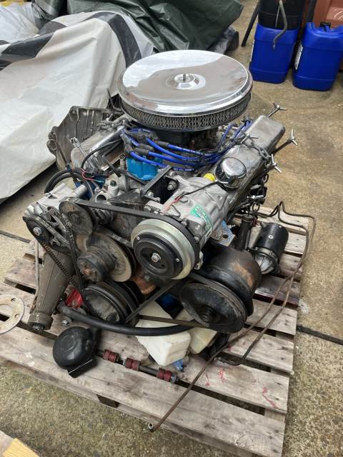 Ford Windsor 302 4 barrel with C4 transmission | Engine, Engine Parts ...
