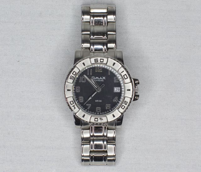 OMAX Supreme XTS023 Mens Watch Japanese Movement New Battery WR50 ...