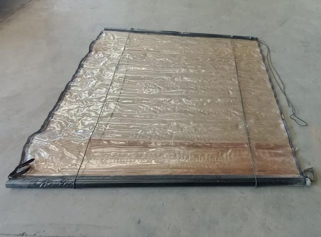 PVC/Poly External Blind - Approx 2050mm High x 2000mm Wide | Building ...