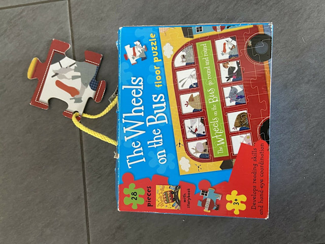 Puzzle Wheels on the Bus with storybook | Toys - Indoor | Gumtree ...