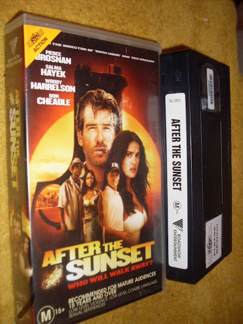 VHS After the Sunset Pierce Brosnan | CDs & DVDs | Gumtree Australia ...