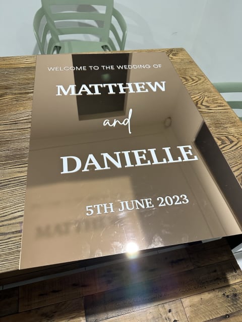 Welcome wedding sign | Miscellaneous Goods | Gumtree Australia Logan ...