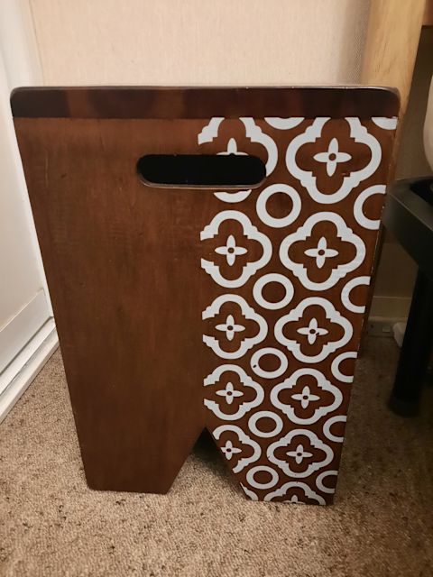 Freedom Furniture Tapas Stool - Wood Patterned - Stools & Bar stools in ...