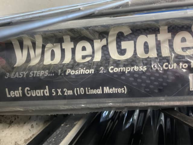 Fielders Water Gate steel gutter guard - NEW - whole house worth ...
