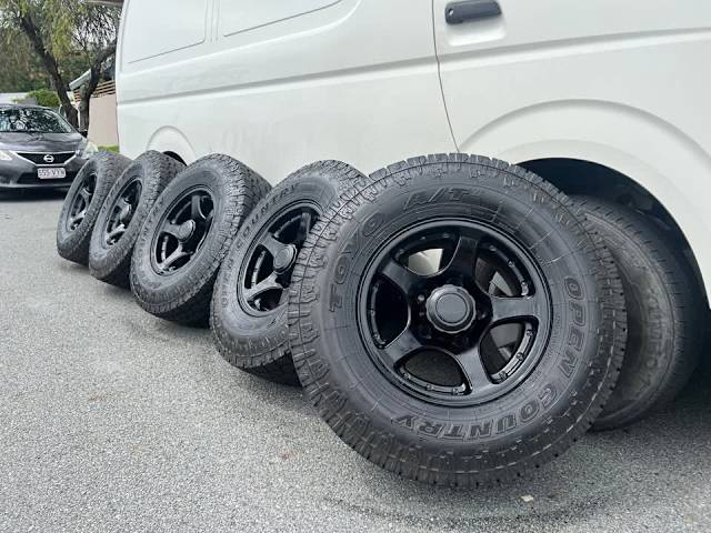 CSA 5 Stud 16 Inch Alloy Wheels with Toyo A/T Tyres *Delivery* | Wheels ...
