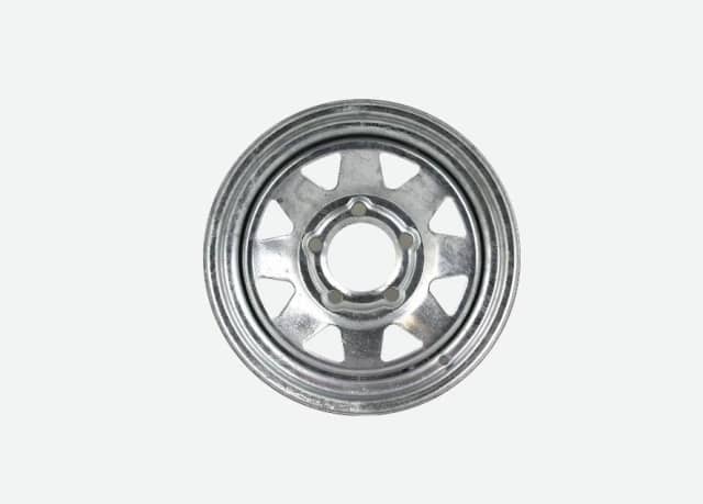 Dynamic Galvanised 14x5.5 steel rim wheel PCD 5x114.3 (Ford pattern ...