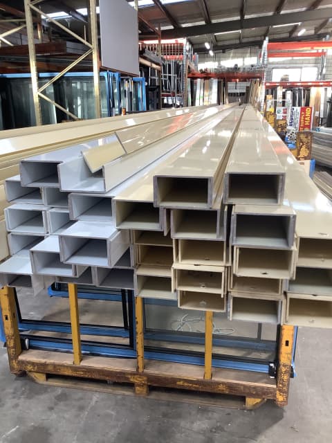 ALUMINIUM C-CHANNEL 30X55X30X1.5 6100mm COOL ROOM BASE CHANNEL ...