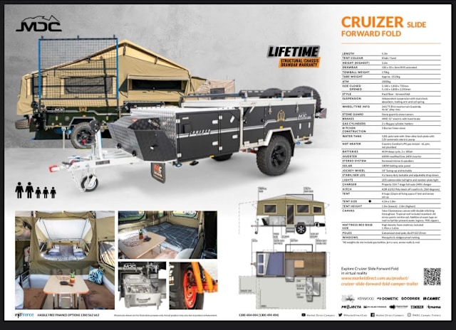 2019 MDC Cruizer Slide Off Road Camper Trailer | Camper Trailers ...