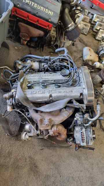 4g63T with TD05 Complete Engine - RVR HSG, Evo 1,2,3, CC Lancer GSR ...